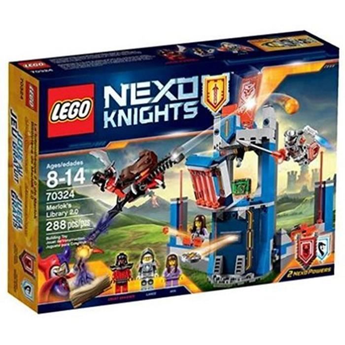 Jeu D'Assemblage LEGO O0UHG Bibliothèque de Nexo Knights Merlock 2.0 ...