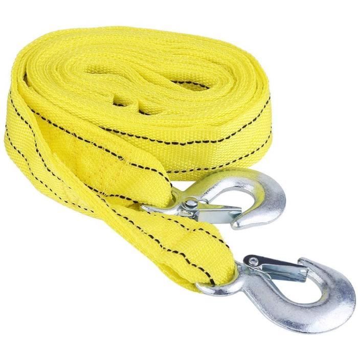Corde De Remorquage Pour Auto - Voiture 4 Mètres Charge Tonnes Remorque ...