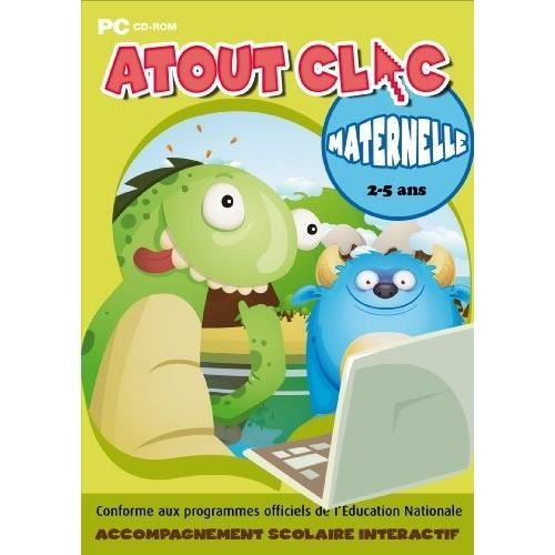 Logiciel éducatif - MICRO APPLICATION - ATOUT CLIC MATERNELLE - PC ...