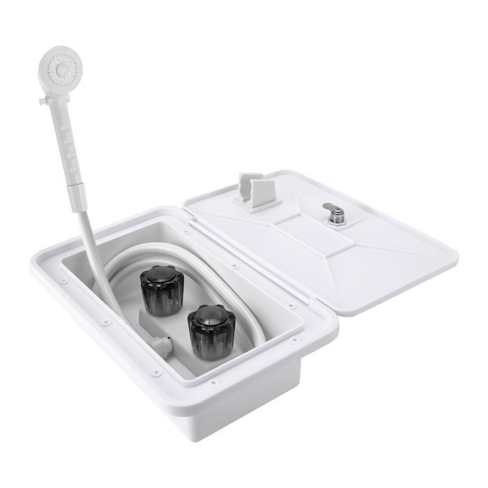 Kit de douche extérieure portable - OUKANING - avec tuyaux - Cdiscount ...