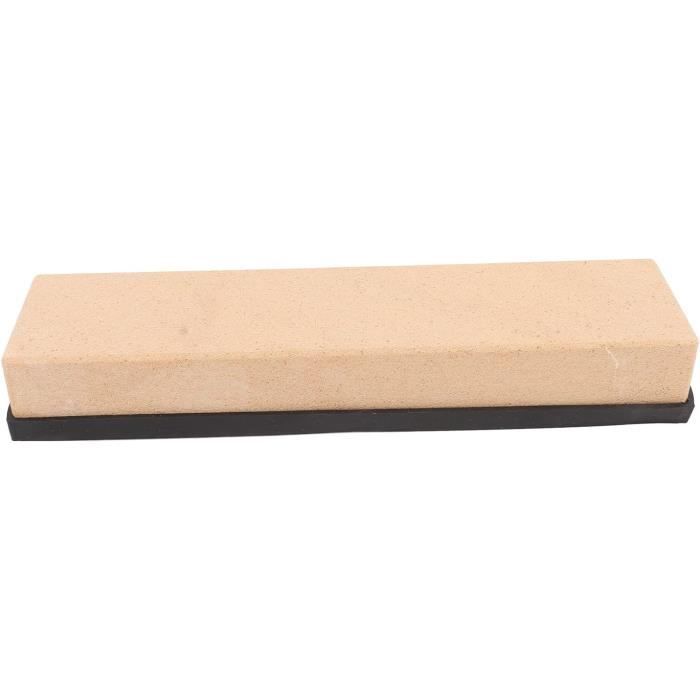 Pierre à Aiguiser Les Couteaux, Kit D'affûtage des Couteaux en Pierre à Aiguiser Grain 1000 ...