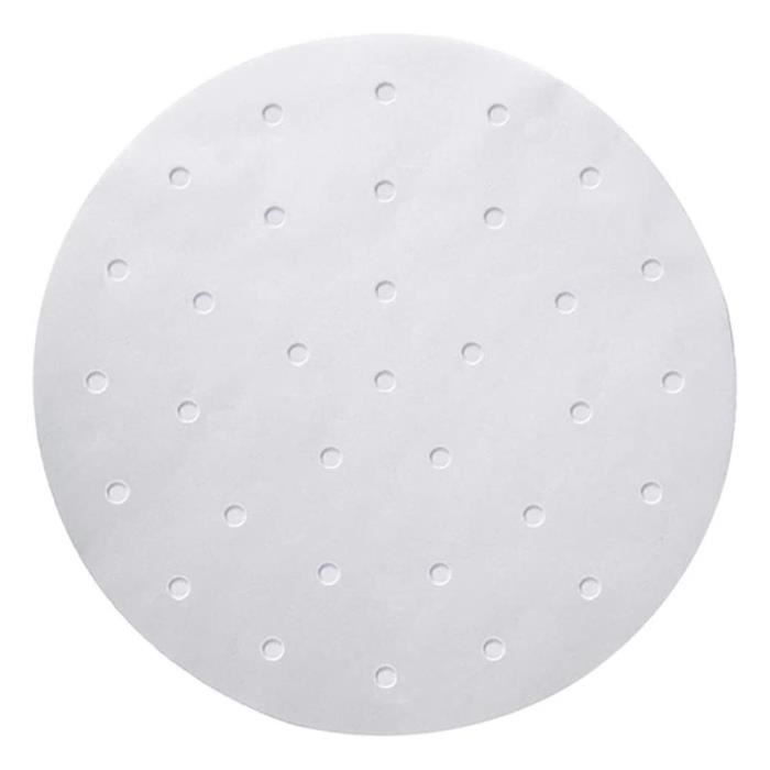 Air Fryer Lining-100 Sheets Perforated Parchment Paper, Square Bamboo ...