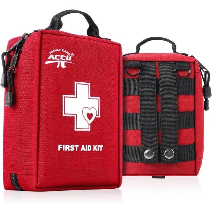 Trousse De Secours Complete 200 Pièces, First Aid Kit, Kit Premier Secours, Pour Maison, Voyages ...