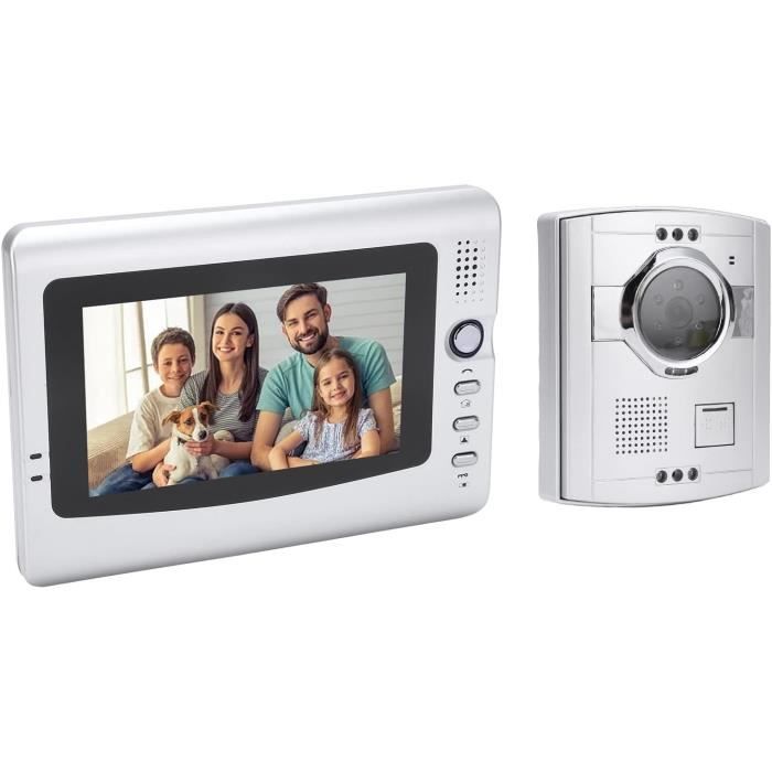 Sonnette Vidéo Domestique, Caméra De Sonnette Vidéo Filaire 16 ...