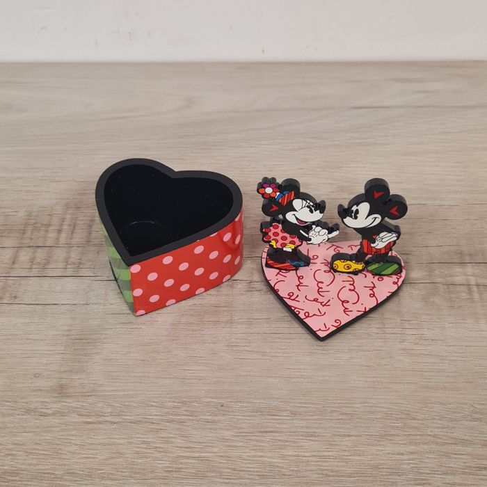 Boite de collection Mickey et Minnie by Romano Britto - Cdiscount Beaux ...