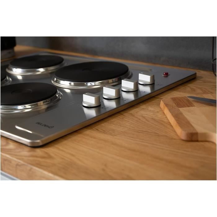 BELDEKO plaques de cuisson 4 feux encastrable, 4 foyers, 5500 W ...