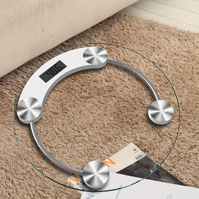 Échelle De Poids Corporel, Balances De Pesage Rondes Led Affichage ...