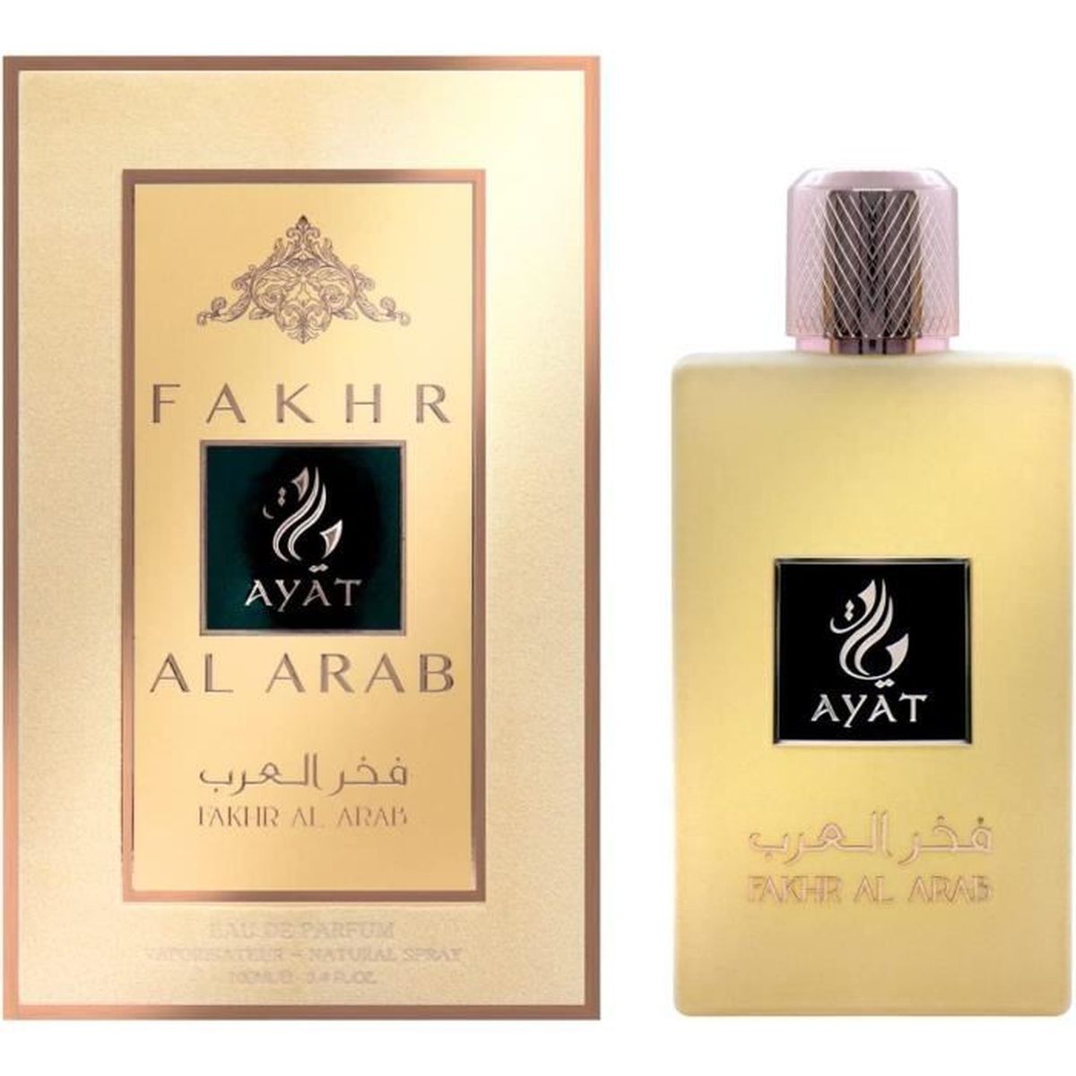 AYAT PERFUMES – FAKHAR AL ARAB 100ml - Eau De Parfum Femme - Senteur ...