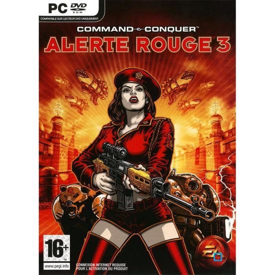 COMMAND AND CONQUER ALERTE ROUGE 3 / JEU PC DVD-RO - Cdiscount Jeux vidéo