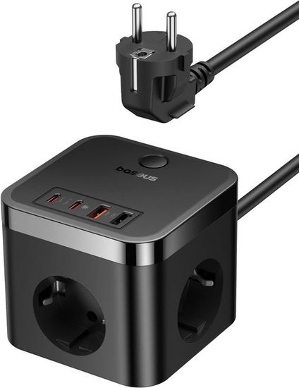 Bloc multiprise GaN5 USB C 30 W - Chargeur USB C - 3 prises avec ...