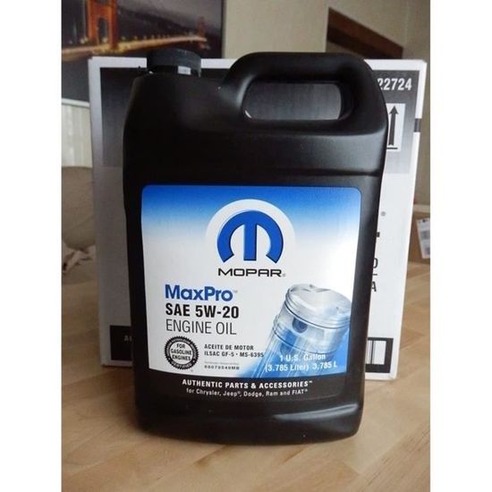 Huile moteur 5W20 (contenu 5 litres) SAE-VISKOSITAET 5W-20 ...