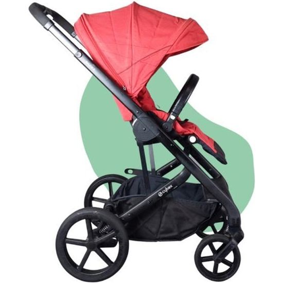 Cybex Balios S Lux - Poussette Compacte 4en1 - De 0 à 22 Kg - Rouge ...