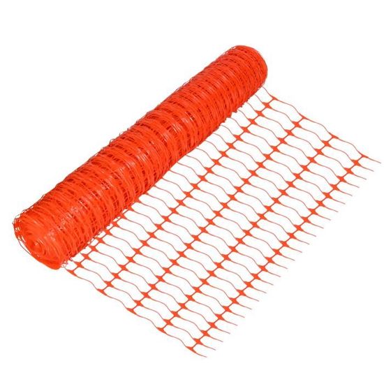 Filet de sécurité - AUFUN - 1 x 30 m - Plastique réutilisable - Couleur ...
