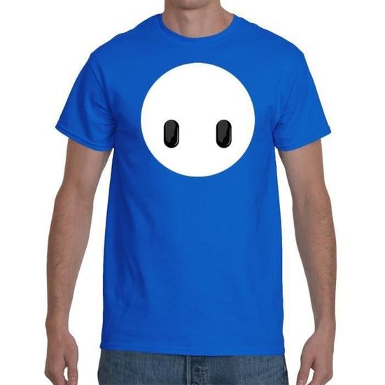 T-shirt Jeu vidéo Fall Guys Visage Noir - Cdiscount Prêt-à-Porter