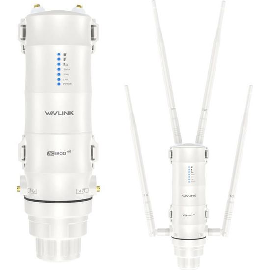 Ac1200 Router Wifi 4G Lte Cat 4 Exterior Larga Distancia 300 Metros Con ...