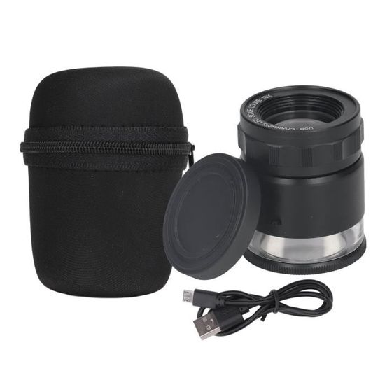Loupe de bijoutier illuminée 10X LED rechargeable YOSOO - Cdiscount ...