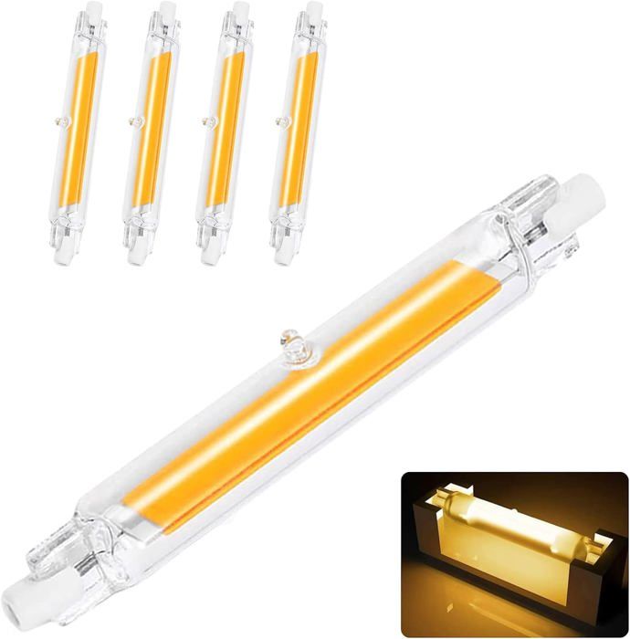 Ampoule R7S LED 78mm DimmableAmpoules LED R7S 78mm 10W quivalent ...