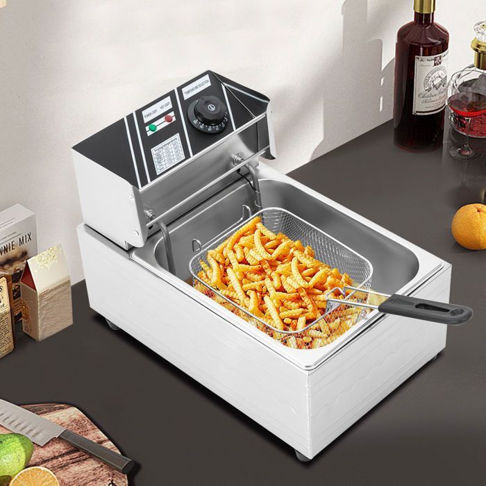 Friteuse Électrique Monocylindre - Friteuse Électrique 6L - Friteuse ...