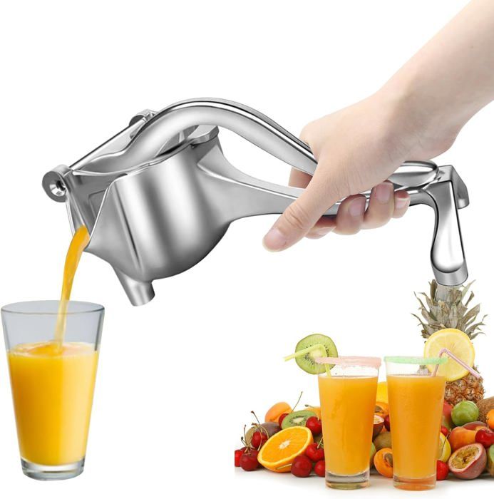 Presse Agrumes Manuel, Extracteur de Jus à Levier Aluminium, Presse ...