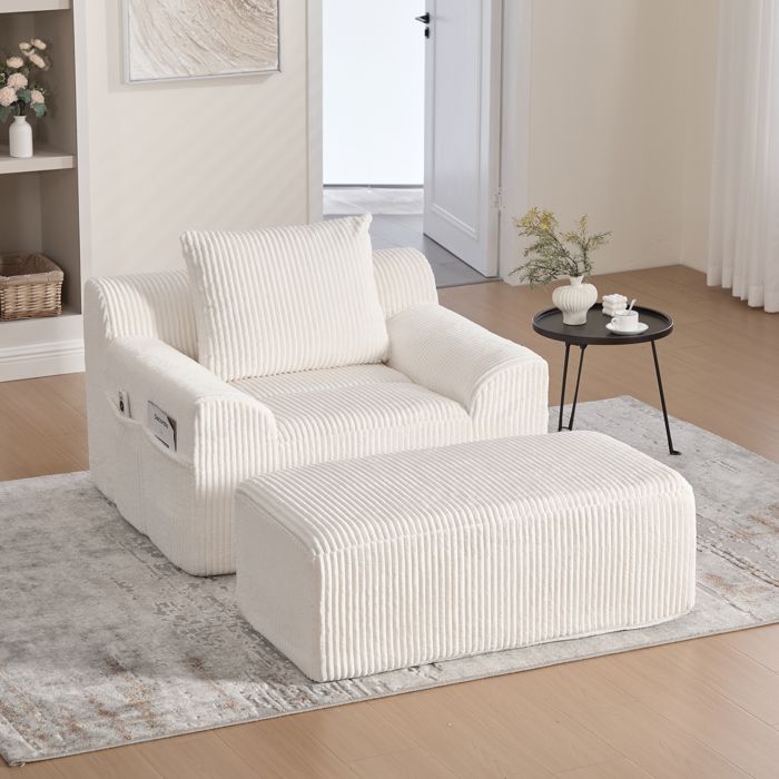 Canap Beige Velours Ctel