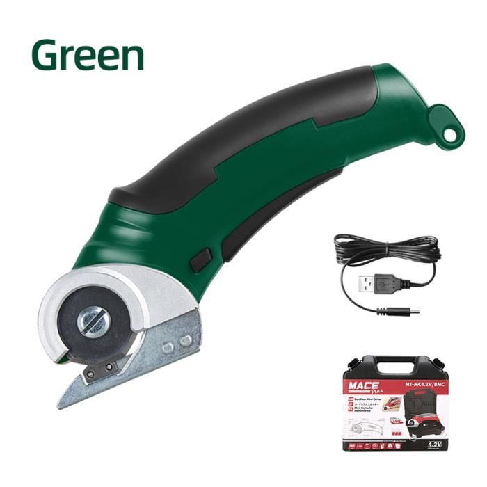 Vert - Machine de découpe de gril de ciseaux électriques, charge au ...