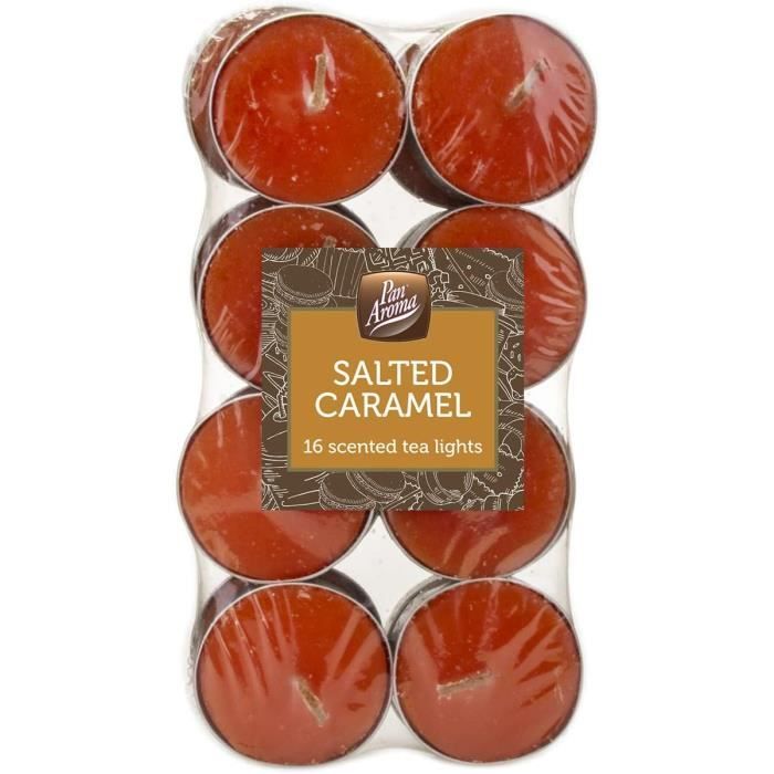 Lot De 16 Bougies Chauffe-Plat Parfumées, Caramel, Pan1164[n3362 ...