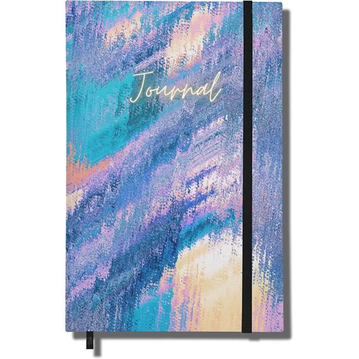 Carnet de notes A5 quadrillé avec élastique | 160 pages | Couverture ...