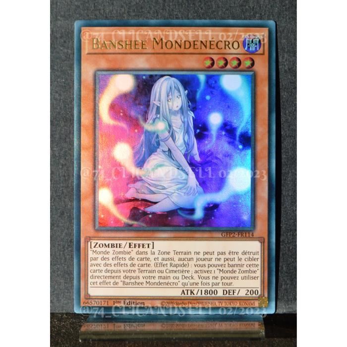 Carte YU-GI-OH GFP2-FR114 Banshee Mondenécro NEUF FR - Cdiscount Jeux ...