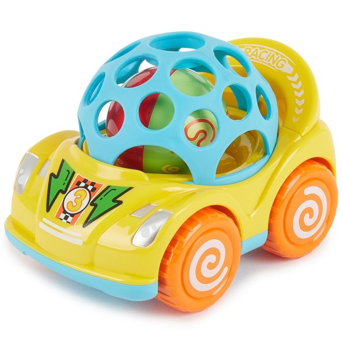 Bieco Jouet voiture bebe avec hochet | petite voiture enfant | voiture ...