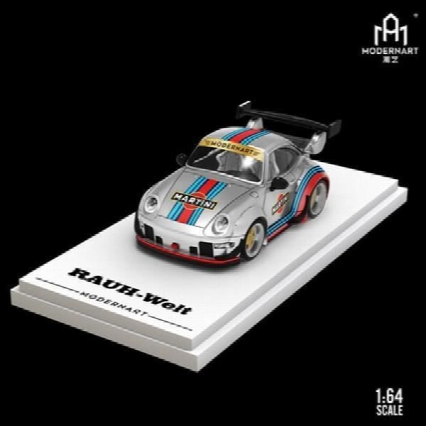 Kit Modelisme A Construire Q6M0M Time Micro TM Not 1:64 RWB 911 964 GULF Q Scale With Racer ...
