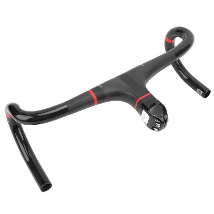 Guidon de vélo de route intégré en fibre de carbone DIOCHE Spomann ...