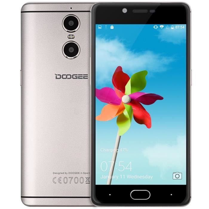 Doogee Shoot 1 4G Smartphone Android 6.0 5.5 pouces MTK6737 1.5GHz Quad ...
