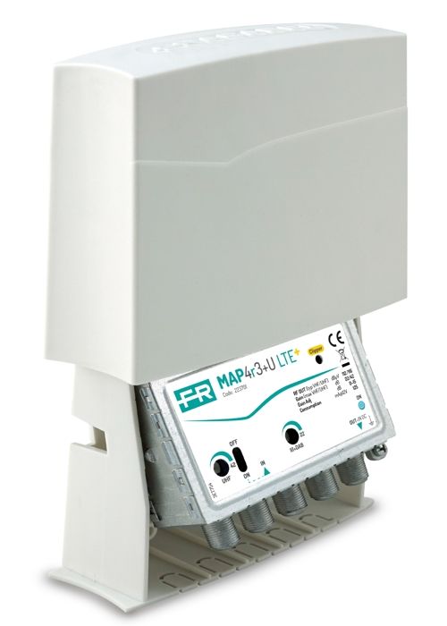 Kit Préamplificateur 1 entrée UHF 27 dB réglable C21-60 Spécial 4G ...