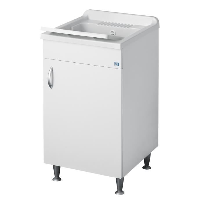 Bac à laver - IDRALITE - Modèle Eco - Meuble en mélamine hydrofuge ...