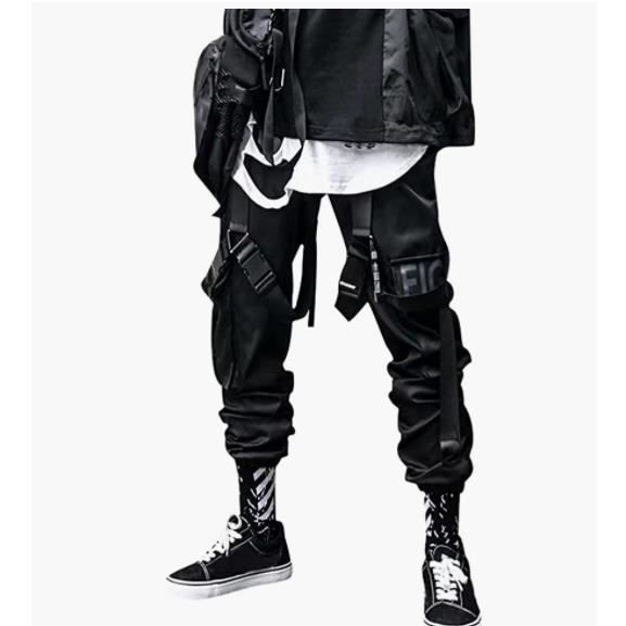 Homme Pantalon Cargo Casual Pantalon Survêtement Pantalon Hip Hop Pantalon de Travail Streetwear ...