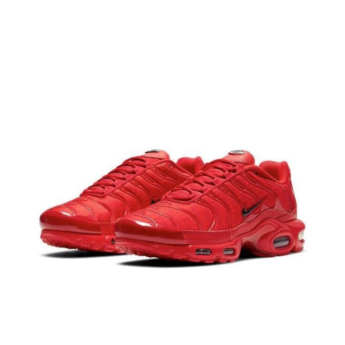 Nike air max plus TN Low chaussures de course rouge couleurs multiples ...