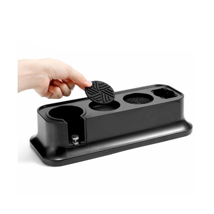 Café Tamper Holder Rack Porte-Filtre Stand Espresso Distributor Mat ...