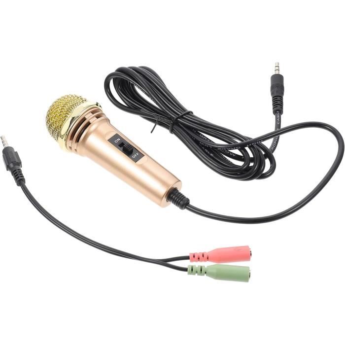 Téléphone Microphone Karaoké Petit Micro Microphone D'Ordinateur ...