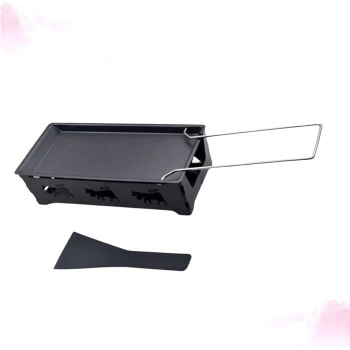 1 Jeu Gril À Raclette Petit Appareil À Raclette Électrique Poêle À ...