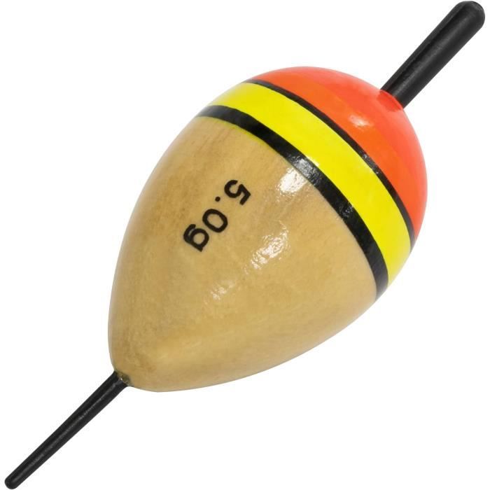 Flotteur Bouchon Pour Pêche Au Brochet - En Bois - Longueur 80 Mm - D ...