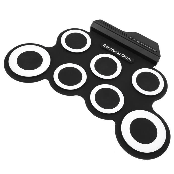 AZ15308-Pad de batterie électronique pliable USB Ensemble de pads de ...