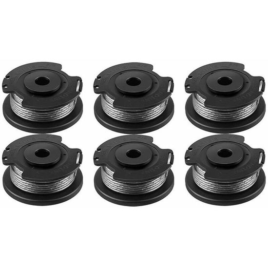 Lot de 6 bobines et fil de coupe-bordures pour Bosch Easygrasscut 23, 26, 18 - Cdiscount Jardin