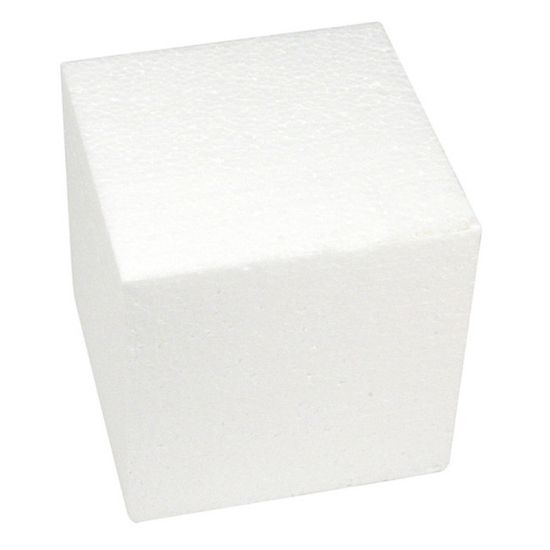Cube en polystyrène 15 x 15 x 15 cm - LePolystyrène Blanc - Cdiscount ...