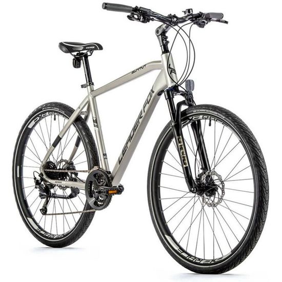 Vélo électrique VTC 28 musculaire Leader Fox Sumava 2022 22,5'' 9V ...