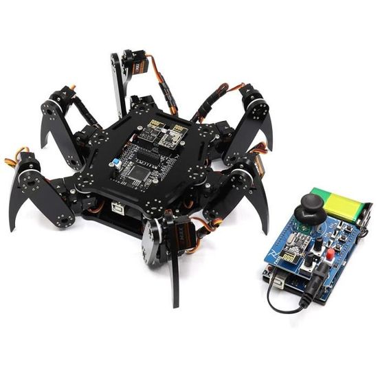 Barebones Freenove Hexapod Robot Kit with Remote Control, Compatible with Arduino IDE Raspberry ...