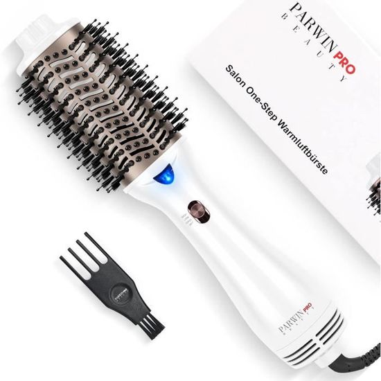 One-Step Brosse Soufflante, PARWIN PRO BEAUTY Brosse Seche Cheveux ...