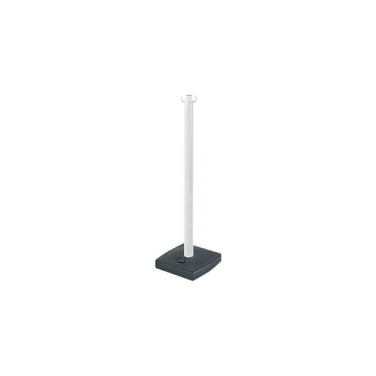 Poteau pvc sur socle lestable vg blanc - Cdiscount Jardin