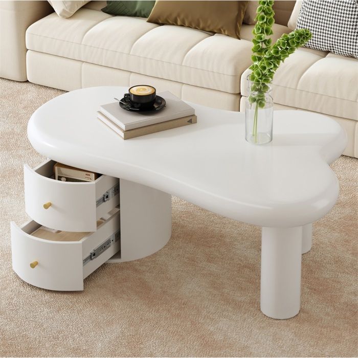 Table Basse Design Blanc