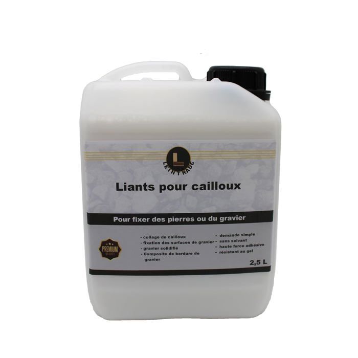 Liant de gravier/fortifiant de gravier (2,5 L) Liant pour relier des ...