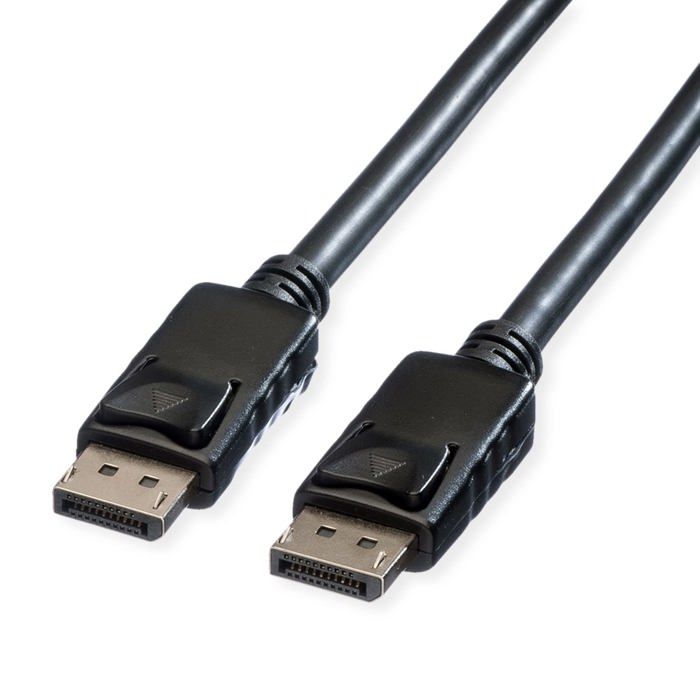 Câble DisplayPort - ROLINE - 3 m - Mâle à mâle - Noir - Compatibilité ...